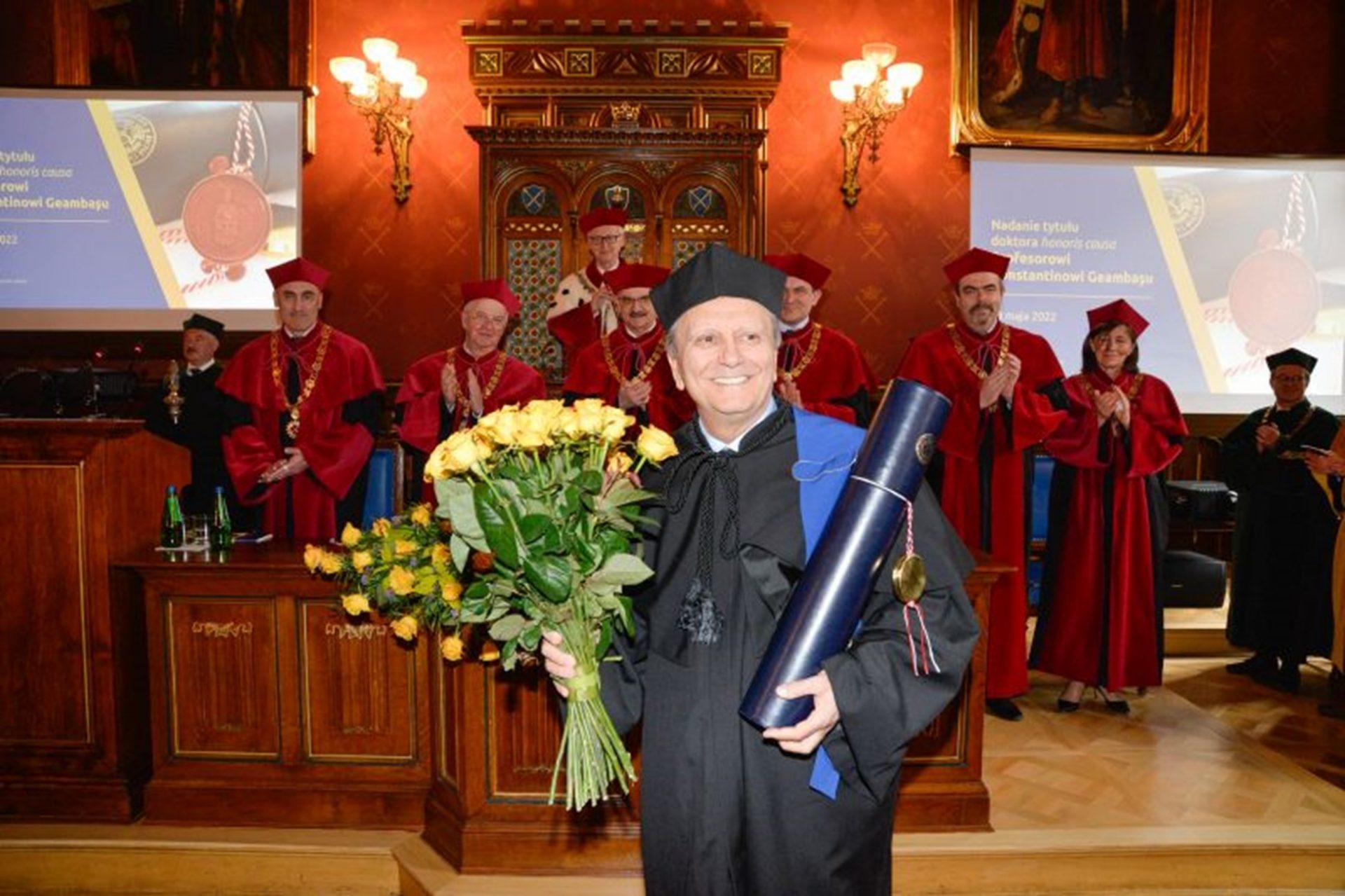 Prof.univ.dr. emerit Constantin Geambașu – Doctor Honoris Causa al ...